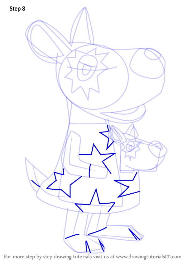 How to Draw Astrid from Animal Crossing (Animal Crossing) Step by Step ...