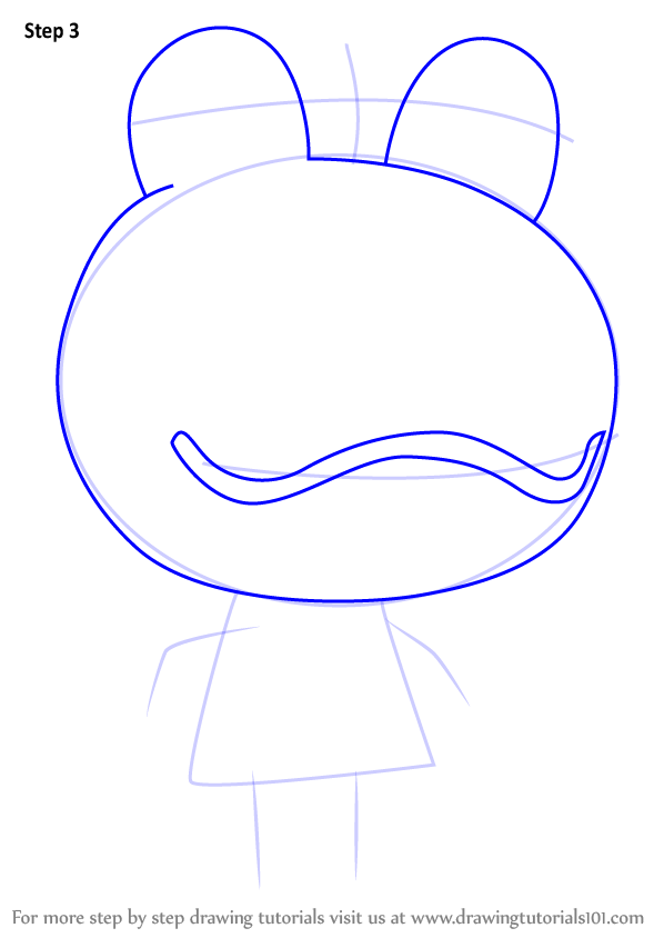 How to Draw Camofrog from Animal Crossing (Animal Crossing) Step by ...