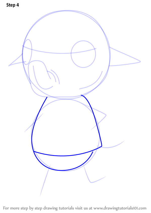 How to Draw Dizzy from Animal Crossing (Animal Crossing) Step by Step ...