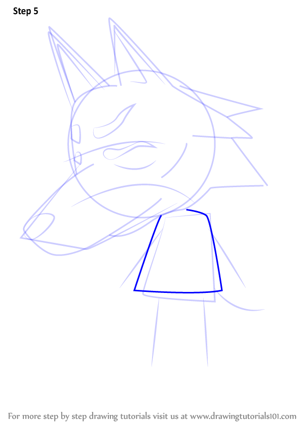 How to Draw Dobie from Animal Crossing (Animal Crossing) Step by Step ...