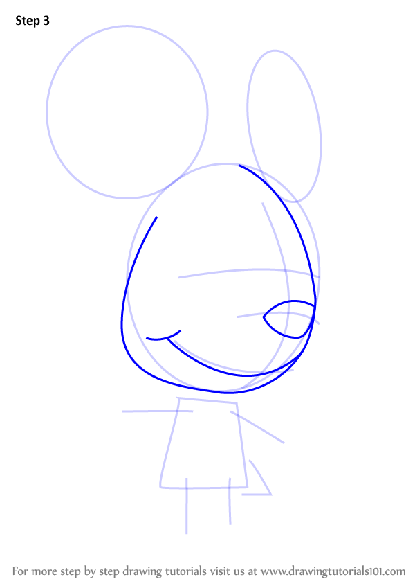 How to Draw Flossie from Animal Crossing (Animal Crossing) Step by Step ...