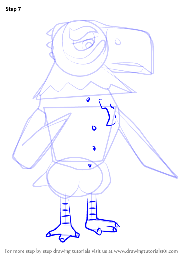 How to Draw Frank from Animal Crossing (Animal Crossing) Step by Step ...