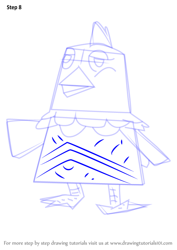 How to Draw Hank from Animal Crossing (Animal Crossing) Step by Step ...