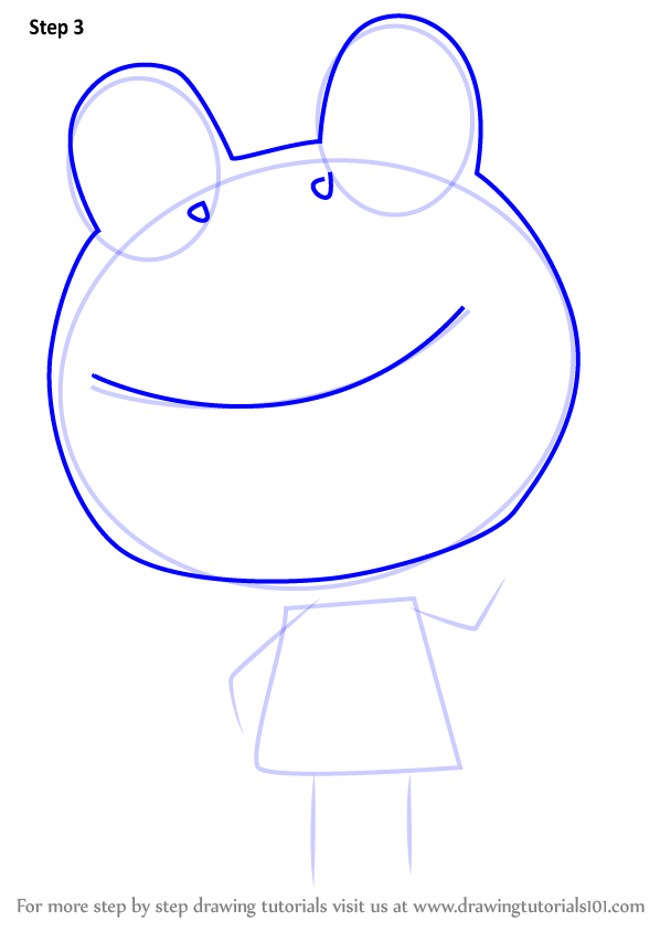 How to Draw Henry from Animal Crossing (Animal Crossing) Step by Step ...