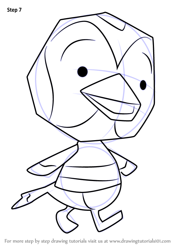 How to Draw Jacob from Animal Crossing (Animal Crossing) Step by Step ...