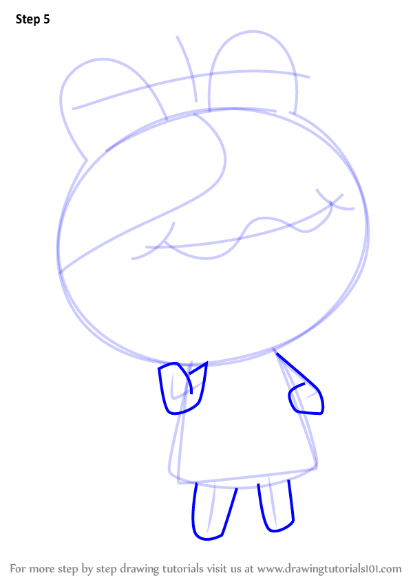 How to Draw Jeremiah from Animal Crossing (Animal Crossing) Step by ...