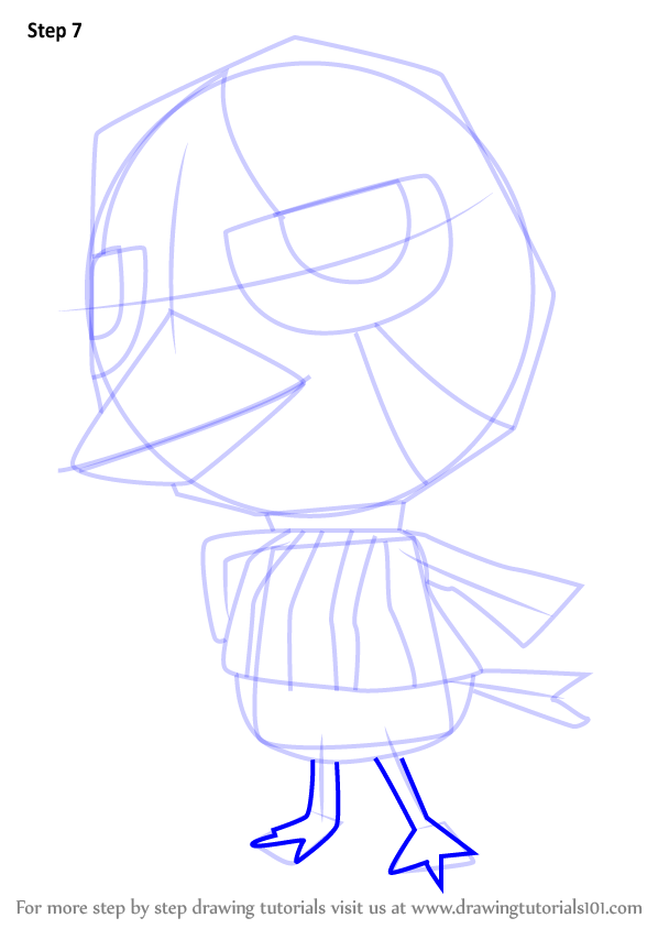 How to Draw Joe from Animal Crossing (Animal Crossing) Step by Step ...