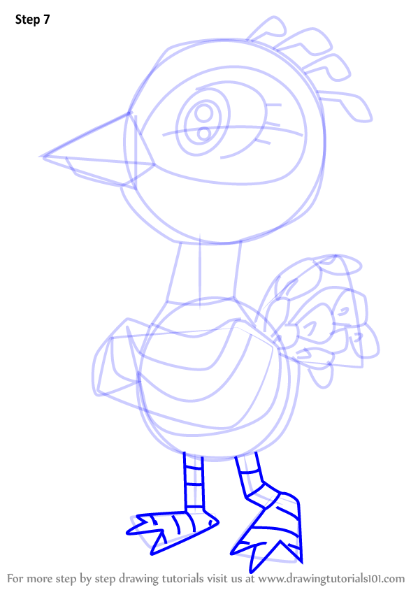 How to Draw Julia from Animal Crossing (Animal Crossing) Step by Step ...