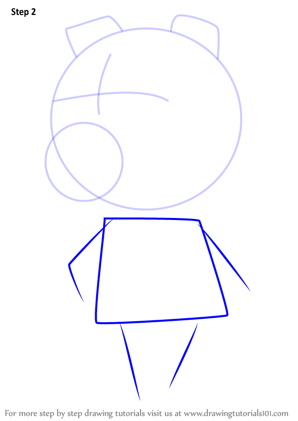 How to Draw Kevin from Animal Crossing (Animal Crossing) Step by Step ...