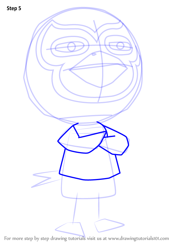 How to Draw Lucha from Animal Crossing (Animal Crossing) Step by Step ...