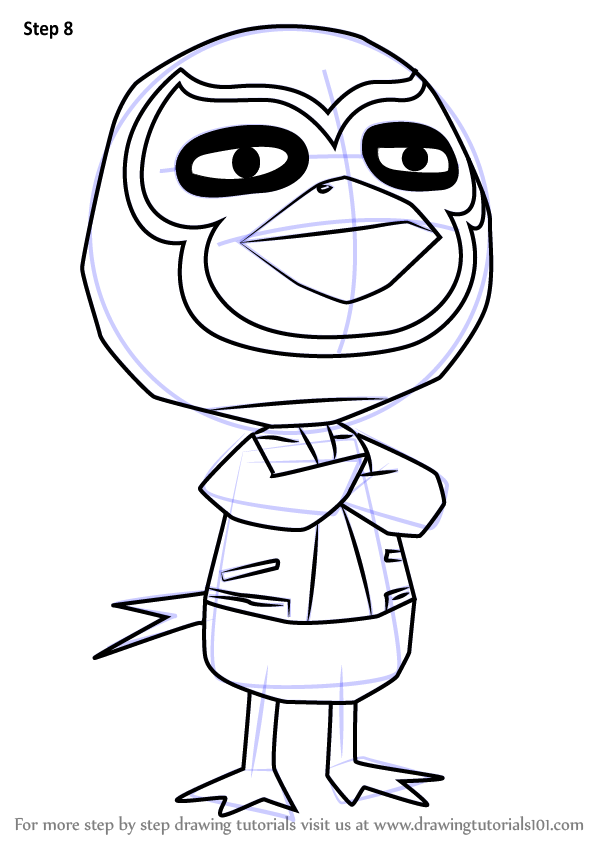 How to Draw Lucha from Animal Crossing (Animal Crossing) Step by Step ...