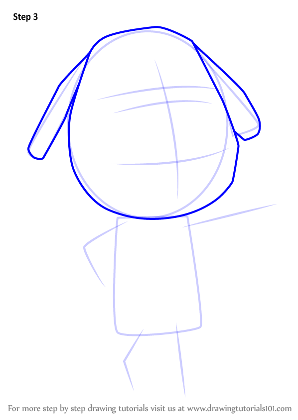 How to Draw Mac from Animal Crossing (Animal Crossing) Step by Step ...