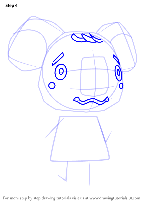 How to Draw Melba from Animal Crossing (Animal Crossing) Step by Step ...