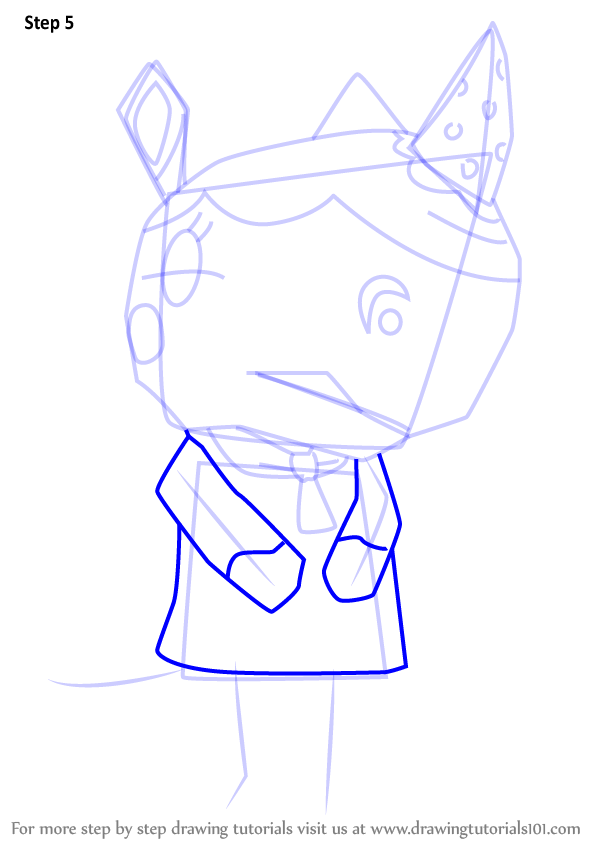 How to Draw Merengue from Animal Crossing (Animal Crossing) Step by ...