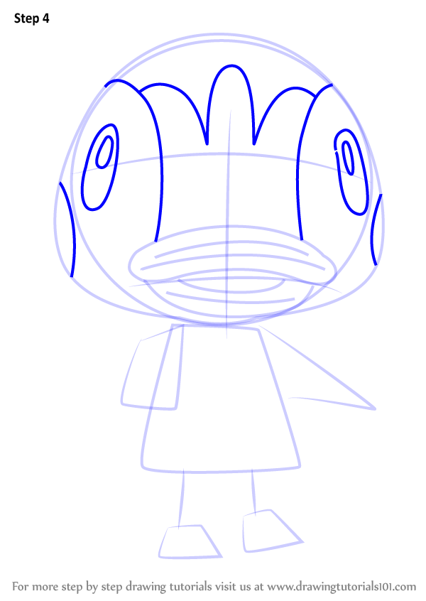 How to Draw Molly from Animal Crossing (Animal Crossing) Step by Step ...