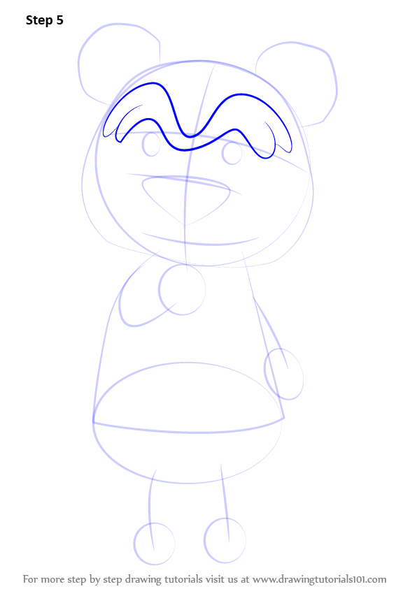 How to Draw Nate from Animal Crossing (Animal Crossing) Step by Step ...