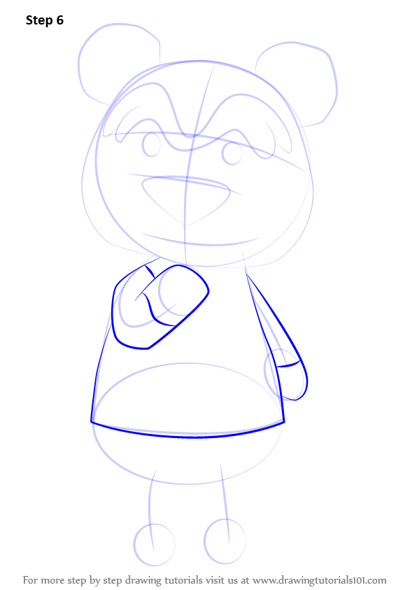 How to Draw Nate from Animal Crossing (Animal Crossing) Step by Step ...