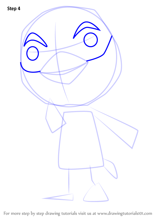 How to Draw Peck from Animal Crossing (Animal Crossing) Step by Step ...
