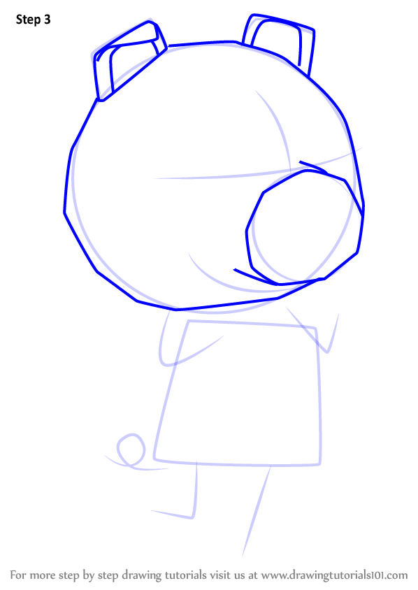 How to Draw Peggy from Animal Crossing (Animal Crossing) Step by Step ...
