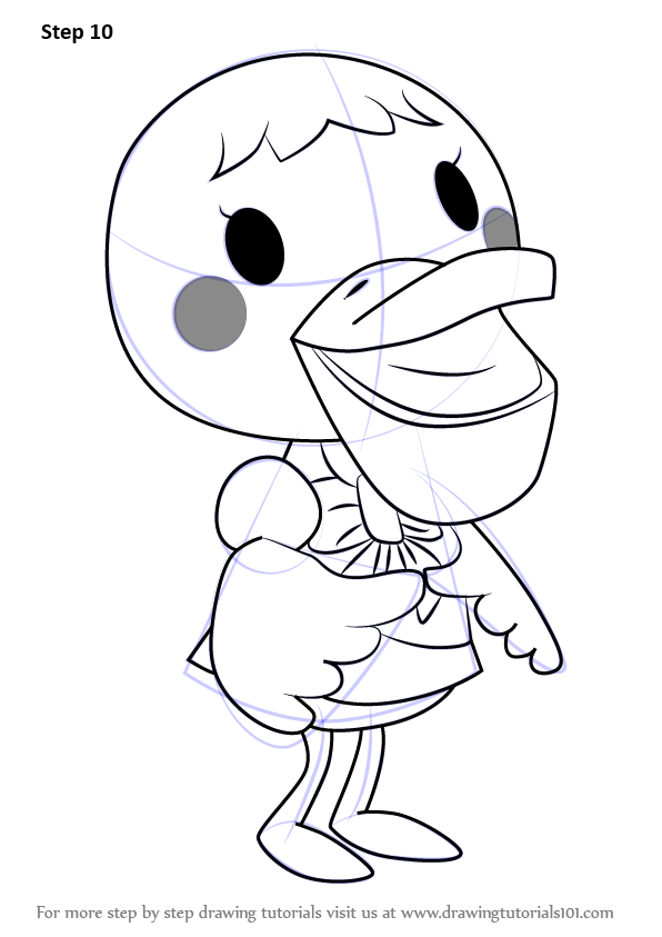 How to Draw Pelly from Animal Crossing (Animal Crossing) Step by Step ...