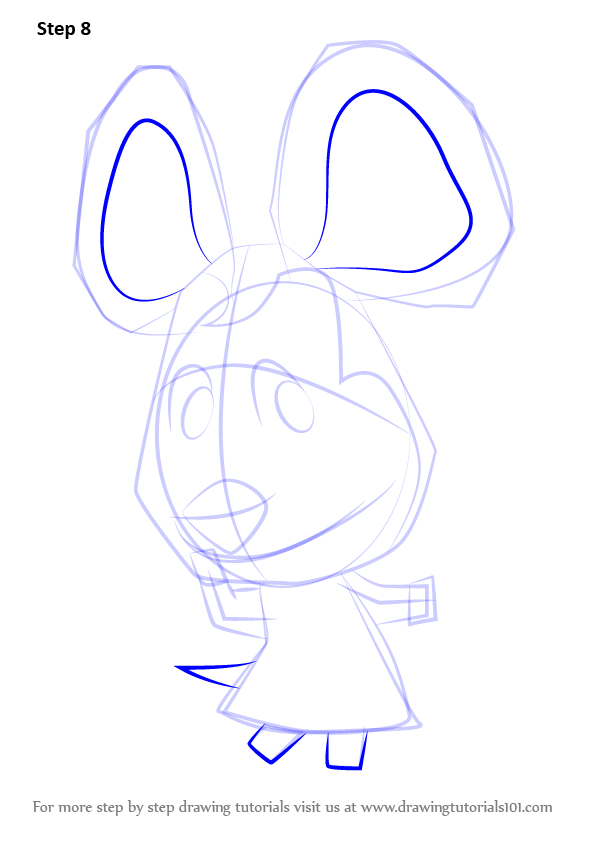 How to Draw Penny from Animal Crossing (Animal Crossing) Step by Step ...