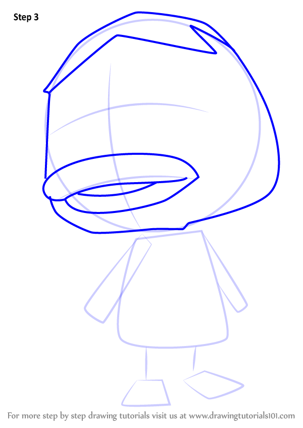 How to Draw Quillson from Animal Crossing (Animal Crossing) Step by ...