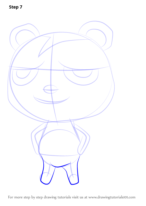 How to Draw Static from Animal Crossing (Animal Crossing) Step by Step ...
