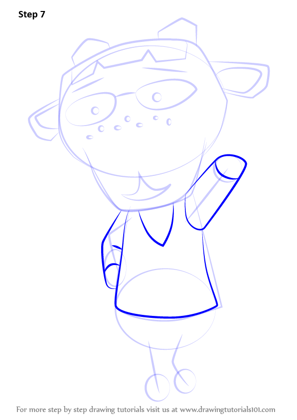 How to Draw Velma from Animal Crossing (Animal Crossing) Step by Step ...