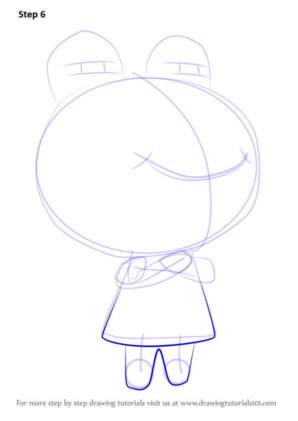 How to Draw Wart Jr. from Animal Crossing (Animal Crossing) Step by ...