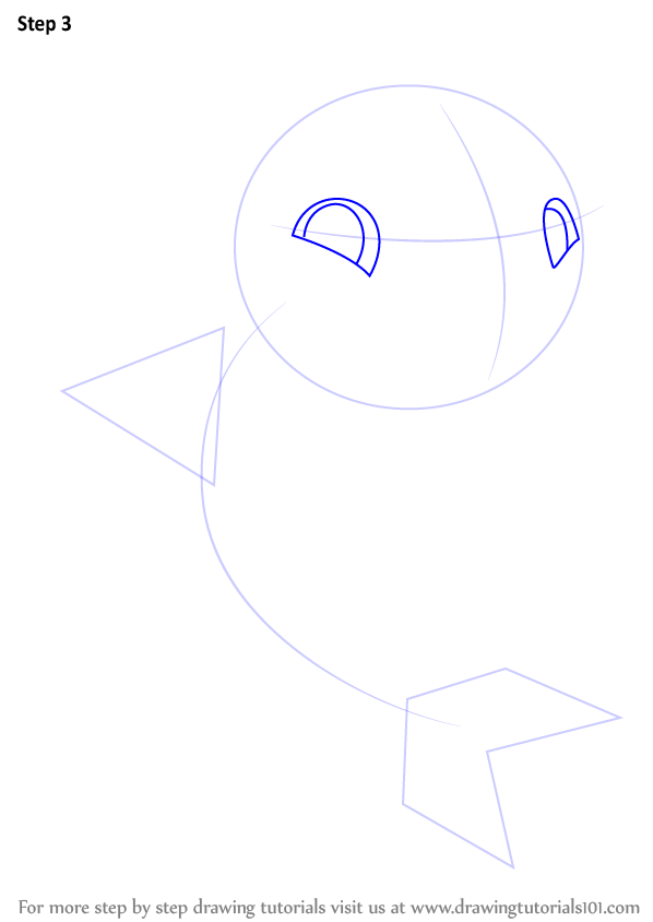 How to Draw Dolphin from Animal Jam (Animal Jam) Step by Step ...