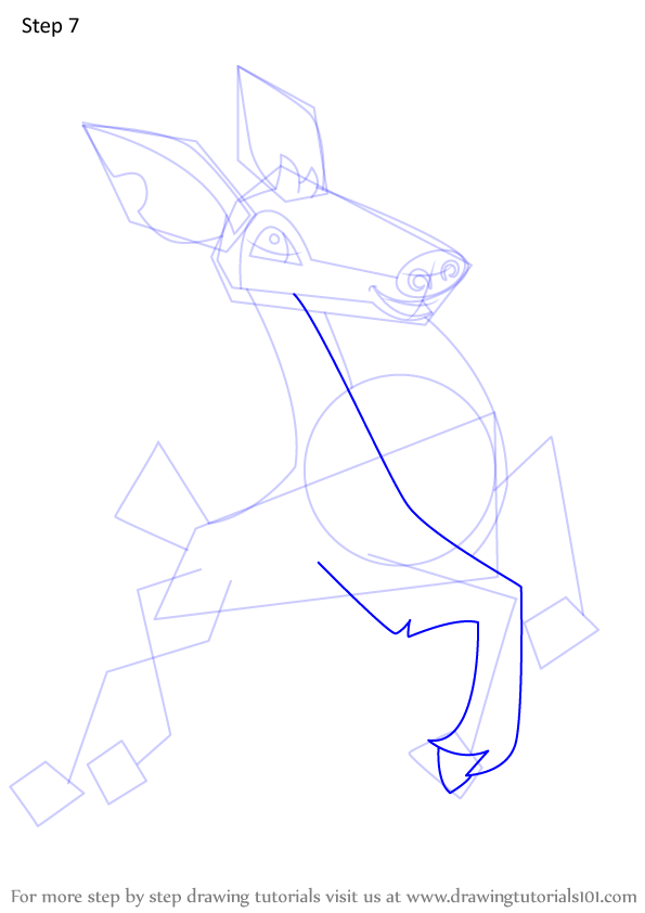 How to Draw Jamaaliday Deer from Animal Jam (Animal Jam) Step by Step ...