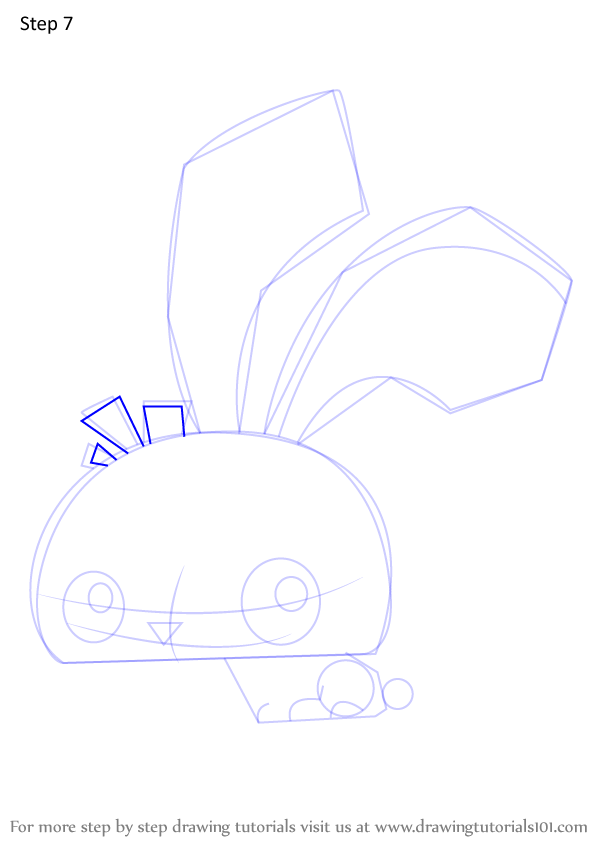 How to Draw Pet Bunny from Animal Jam (Animal Jam) Step by Step ...