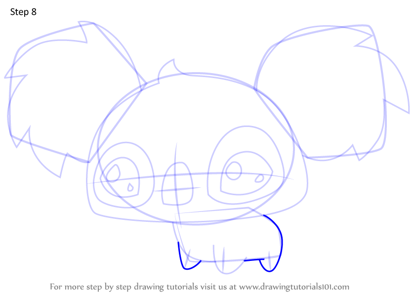 How to Draw Pet Koala from Animal Jam (Animal Jam) Step by Step ...