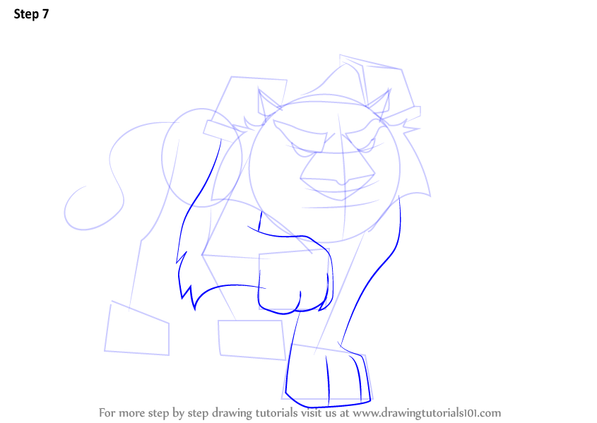 How to Draw Sir Gilbert from Animal Jam (Animal Jam) Step by Step ...