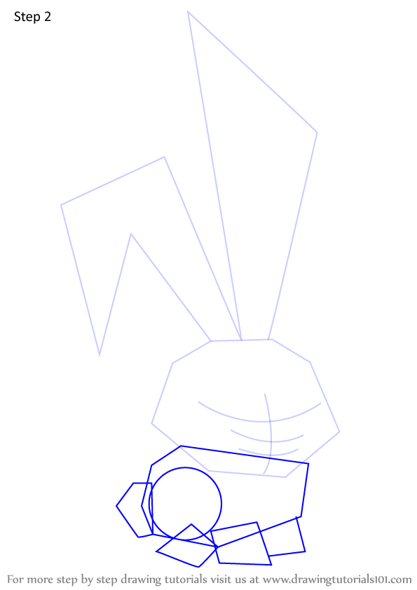 How to Draw Spring Bunny from Animal Jam (Animal Jam) Step by Step ...