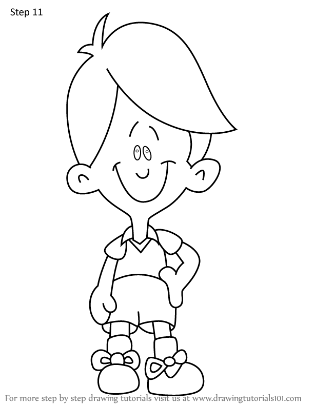 How to Draw Reese Worthington from Backyard Sports (Backyard Sports ...