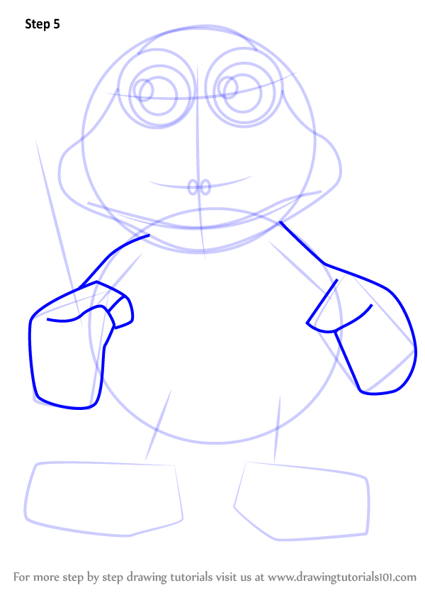 How to Draw Tiptup from Banjo-Kazooie (Banjo-Kazooie) Step by Step ...
