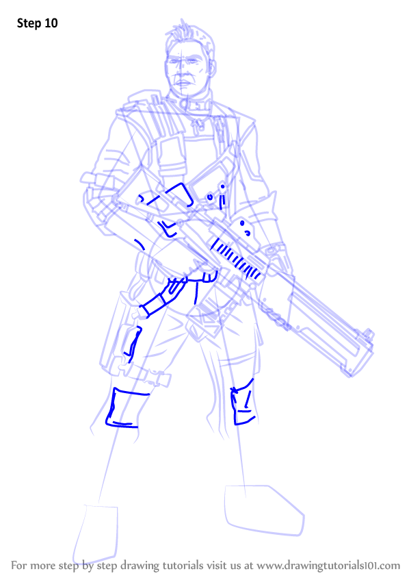 Axton Borderlands 2 Drawing