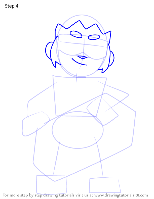 How to Draw Buster from Brawl Stars (Brawl Stars) Step by Step ...