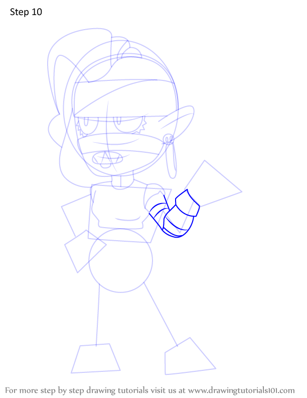 How To Draw Brawlers In Brawl Stars