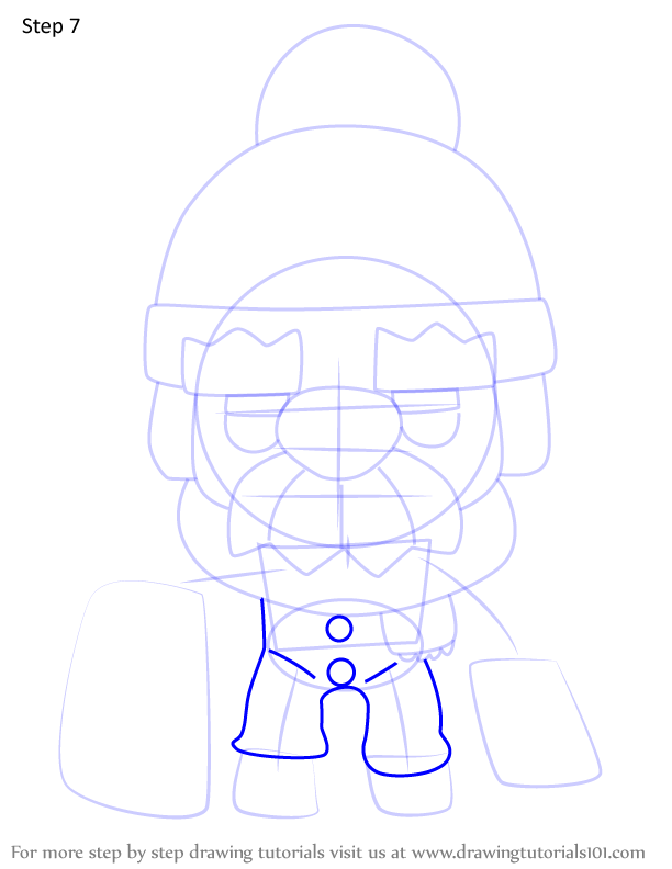How to Draw Gale from Brawl Stars (Brawl Stars) Step by Step ...