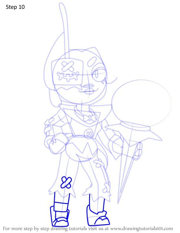 How to Draw Juju from Brawl Stars (Brawl Stars) Step by Step ...