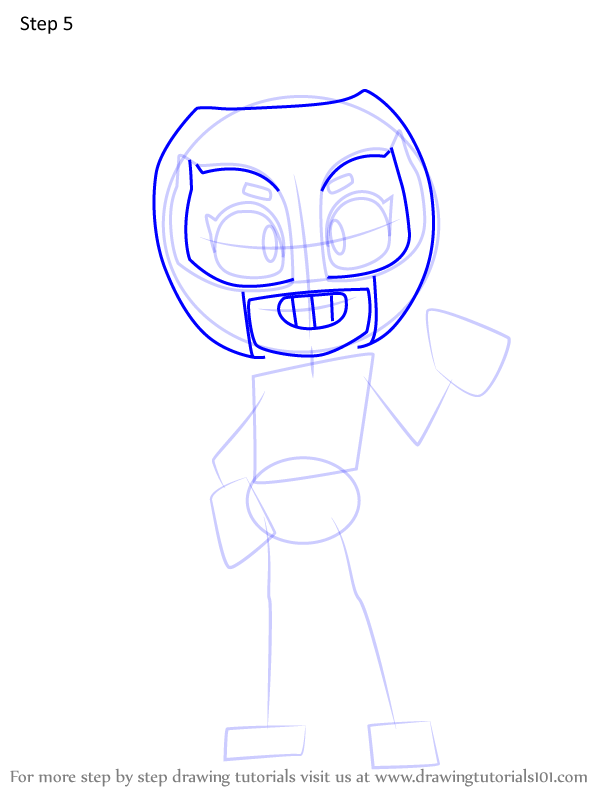 How to Draw Max from Brawl Stars (Brawl Stars) Step by Step ...