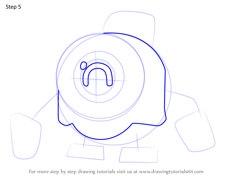 How to Draw Nani from Brawl Stars (Brawl Stars) Step by Step ...