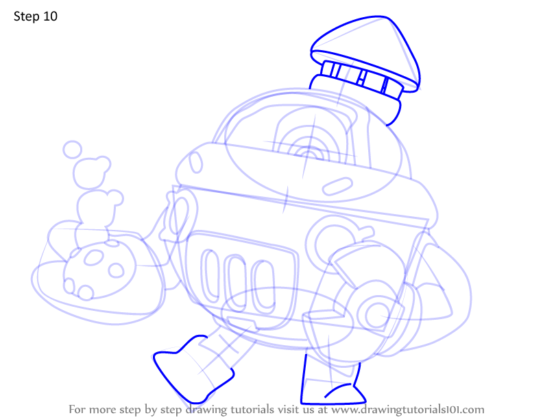 How to Draw Pearl from Brawl Stars (Brawl Stars) Step by Step ...