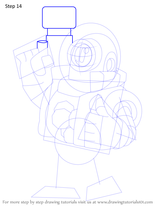 How to Draw Rico from Brawl Stars (Brawl Stars) Step by Step ...