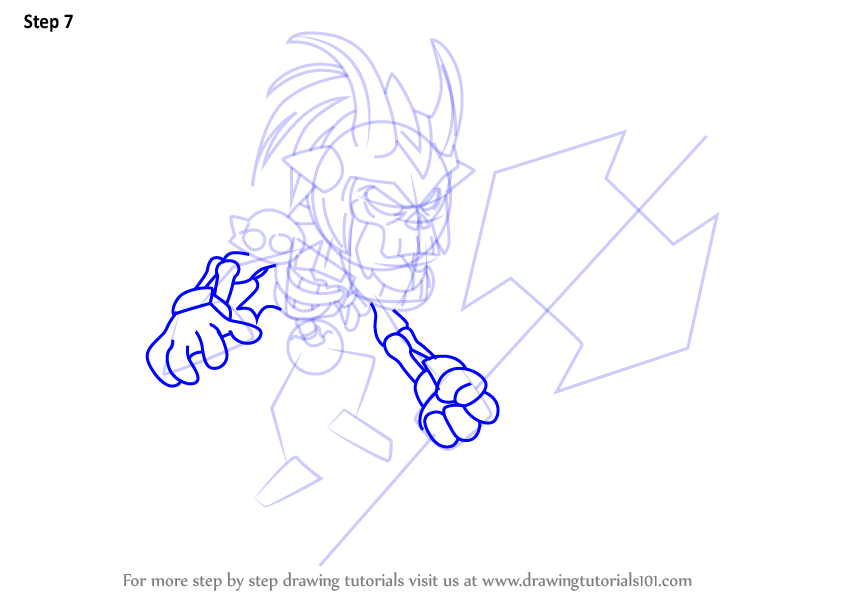 How to Draw Azoth from Brawlhalla (Brawlhalla) Step by Step ...