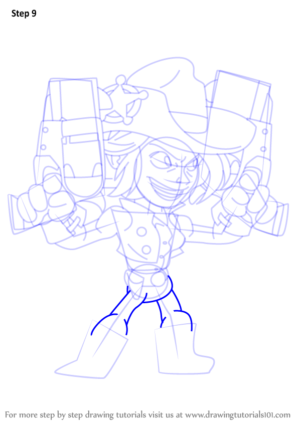 How to Draw Cassidy from Brawlhalla (Brawlhalla) Step by Step ...