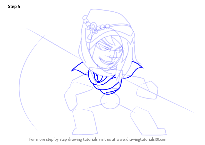 How to Draw Mirage from Brawlhalla (Brawlhalla) Step by Step ...