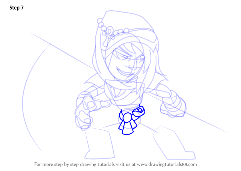 How to Draw Mirage from Brawlhalla (Brawlhalla) Step by Step ...